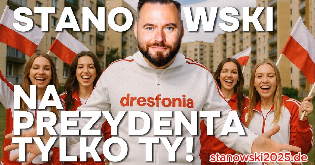 STANOWSKI STANOWSKI NA PREZYDENTA TYLKO TY! - blog Radosław Kaliszak