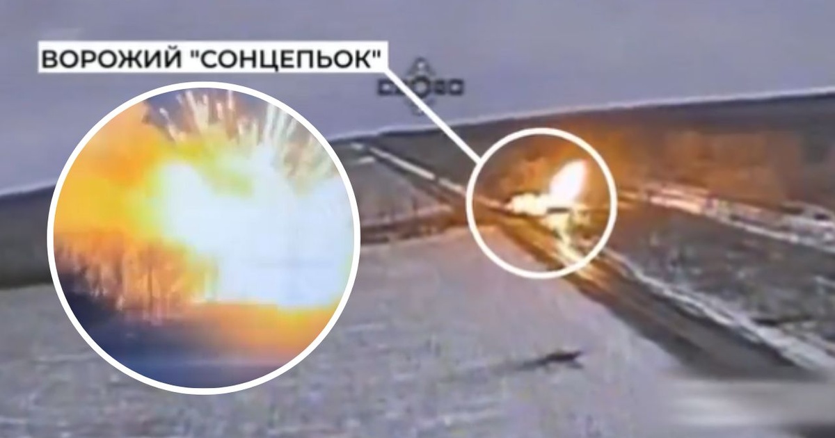 Ukraiński dron kontra rosyjska wyrzutnia broni termobarycznej. Wszystko ...