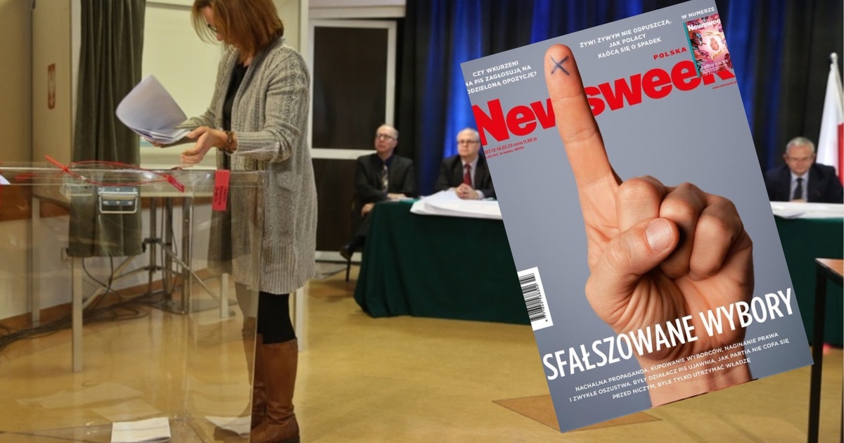 Były działacz PiS mówi w "Newsweeku" o fałszowaniu wyborów. Ekspert ...