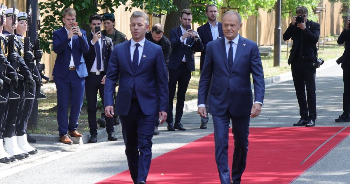 Tusk zachwycony Magyarem. "Miło cię widzieć" - blog Redakcja