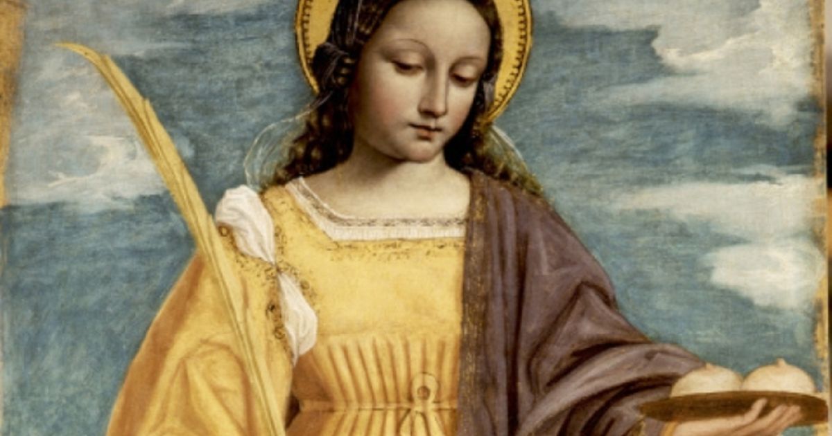 Święta Agata - chroni od pożarów. Patronka kobiecych piersi - blog Redakcja