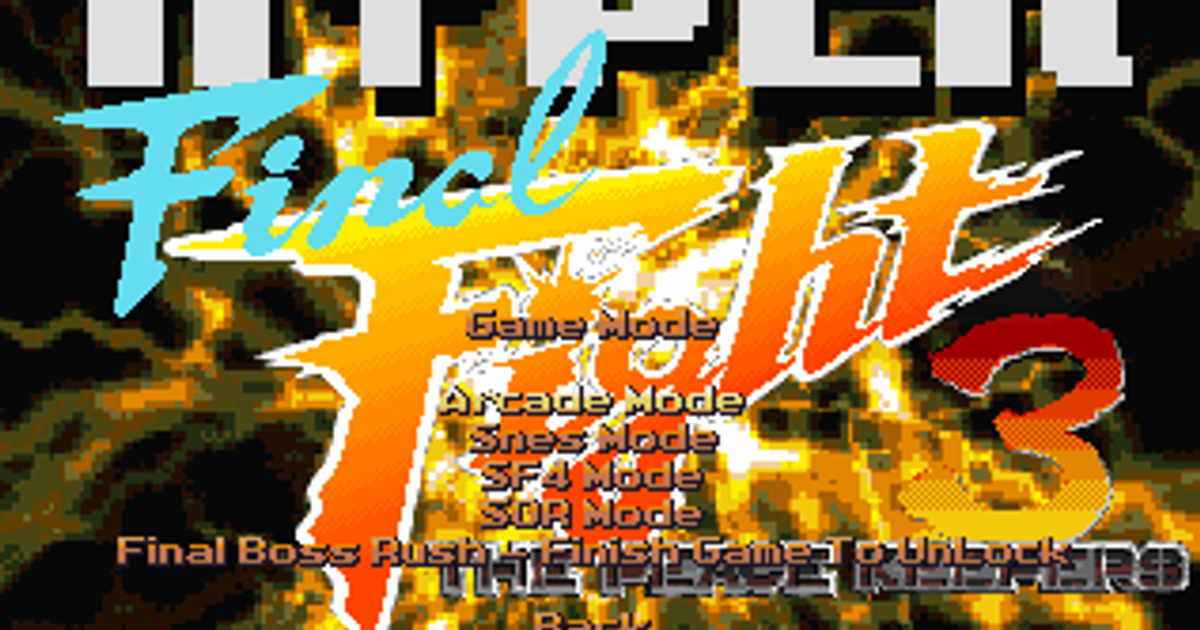 Ostateczna walka zostaje wznowiona w pięciu seriach Hyper Final Fight ...