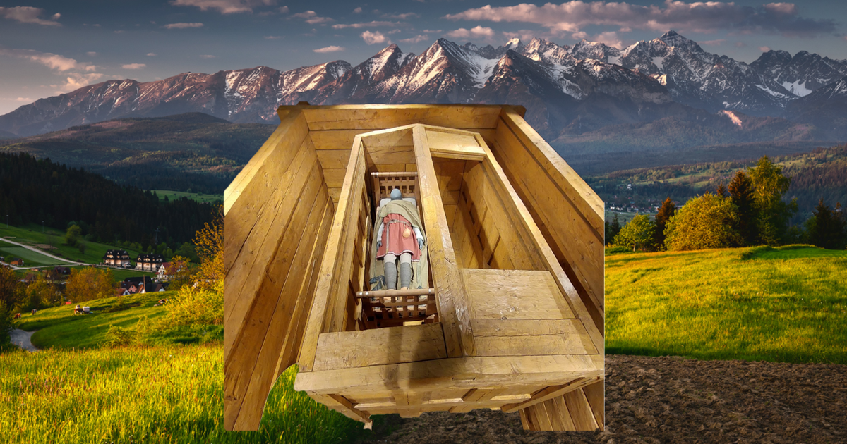 W Tatrach Słowacy odtworzyli grobowiec księcia z IV w. n.e. - to był ...